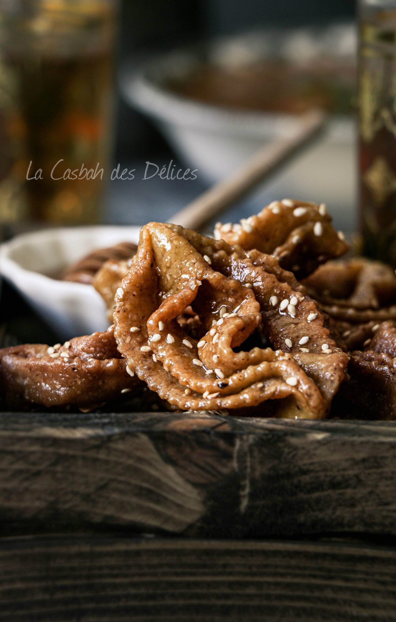 Chebakia ou Mkharka : Griwech marocain - La Casbah des Delices