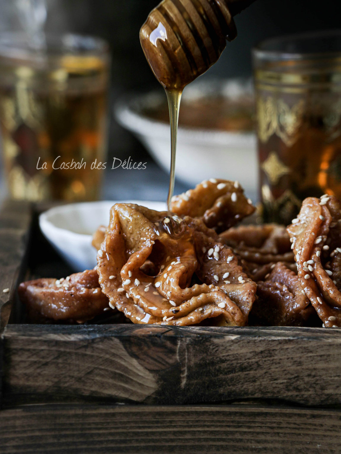 Chebakia ou Mkharka : Griwech marocain - La Casbah des Delices